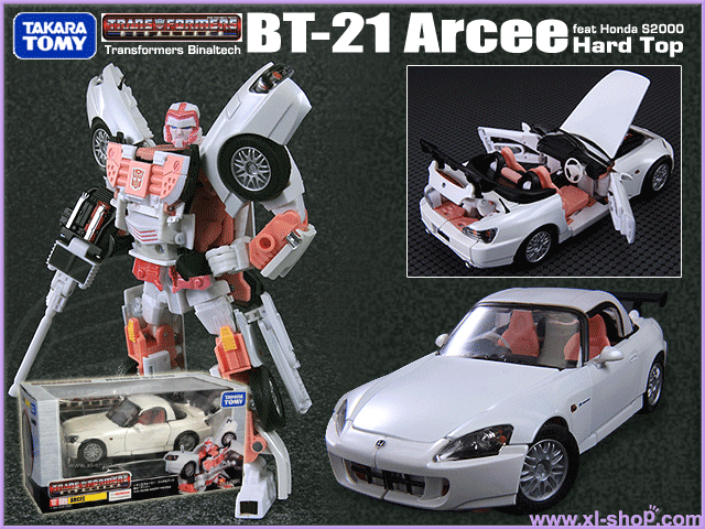 Takara - Transformers Binaltech - BT-21 Arcee feat. Honda S2000