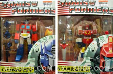 Takara - The Transformers Super Collection Figure set of 3