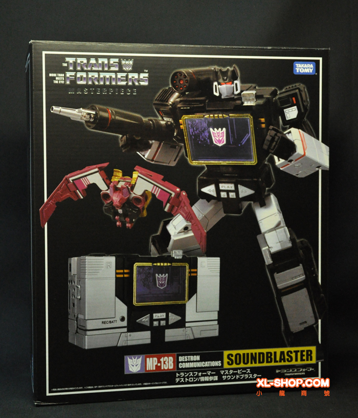 Takara - Transformers Masterpiece - MP-13B - Sound Blaster (Black Ver.)