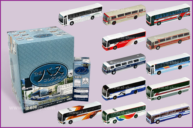 Tomytec - The Bus Collection Series 8 - (Box of 12)