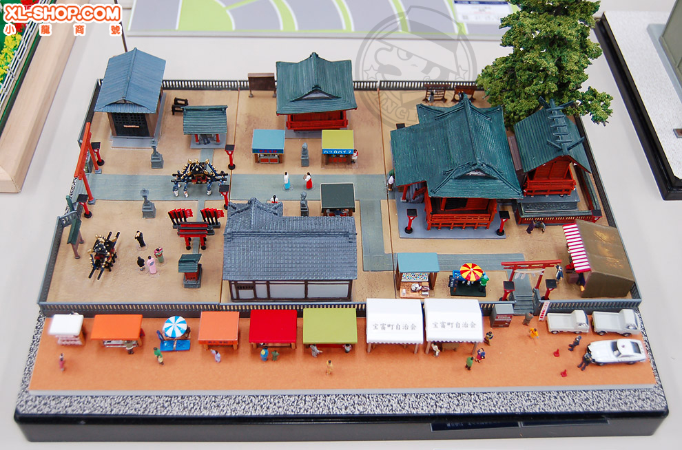 TomyTec - 1/150 Scale - Diorama Collection #115 - Shinto Shrine Set 2