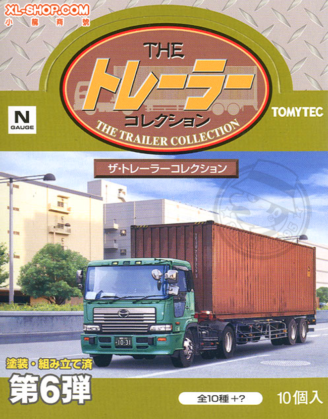 TomyTec - 1/150 Scale - The Trailer Collection Vol.6 (Box of 10)