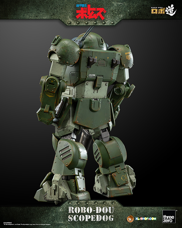 Threezero - 3Z0190 - Armored Trooper VOTOMS - ROBO-DOU Scopedog (Ship ...