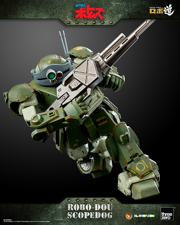 Threezero - 3Z0190 - Armored Trooper VOTOMS - ROBO-DOU Scopedog (Ship ...