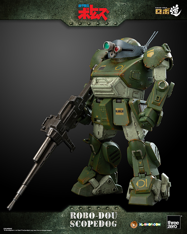 Threezero - 3Z0190 - Armored Trooper VOTOMS - ROBO-DOU Scopedog (Ship ...