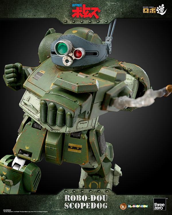 Threezero - 3Z0190 - Armored Trooper VOTOMS - ROBO-DOU Scopedog (Ship ...