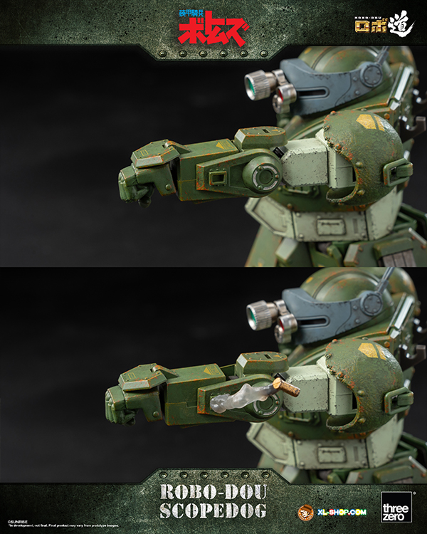 Threezero - 3Z0190 - Armored Trooper VOTOMS - ROBO-DOU Scopedog (Ship ...