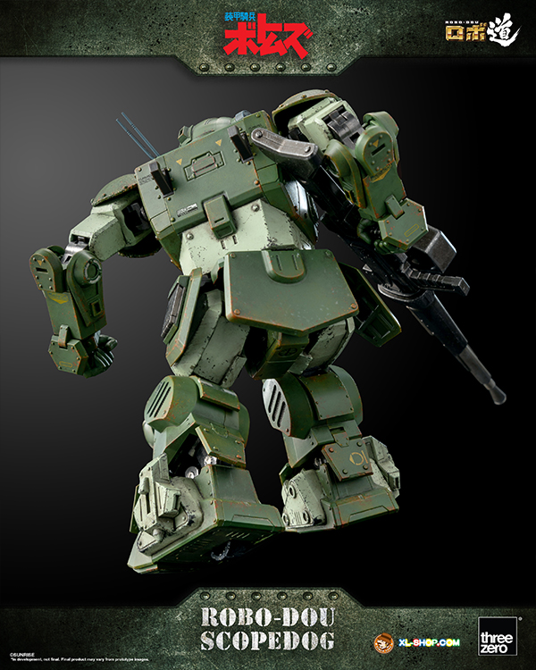 Threezero - 3Z0190 - Armored Trooper VOTOMS - ROBO-DOU Scopedog (Ship ...