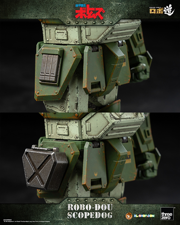 Threezero - 3Z0190 - Armored Trooper VOTOMS - ROBO-DOU Scopedog (Ship ...