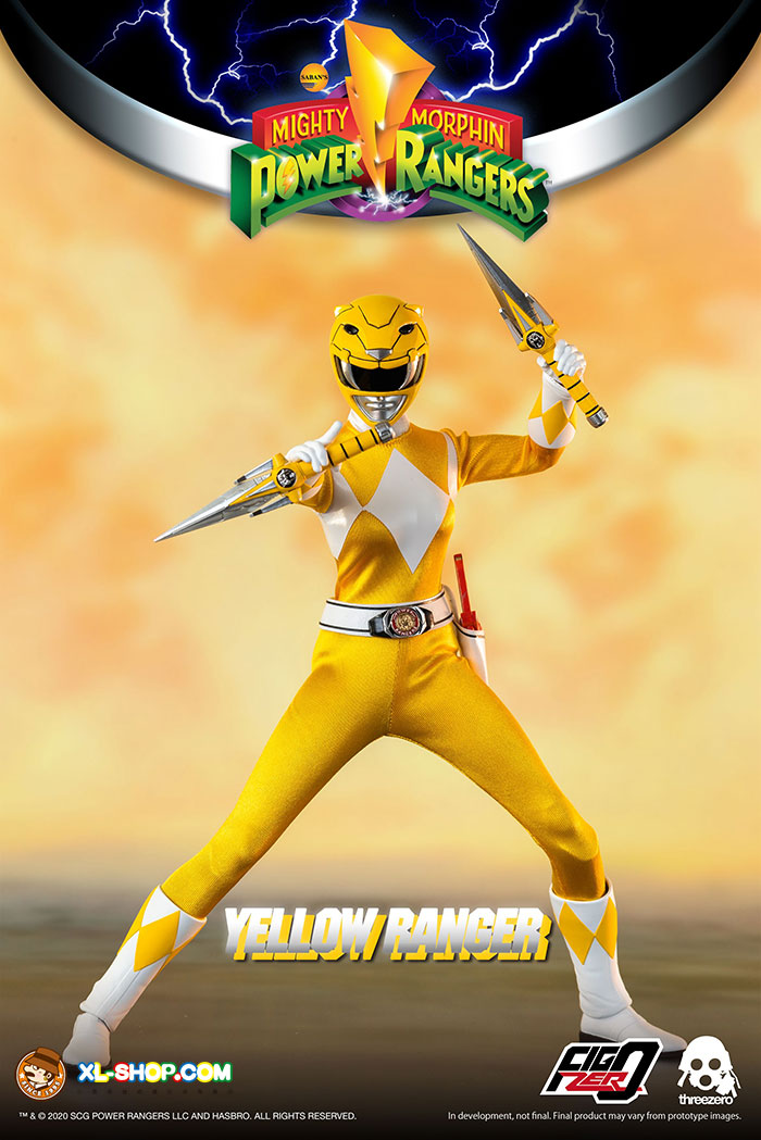 Threezero - 3Z0310 - 1/6 Mighty Morphin Power Rangers Core Ranger ...