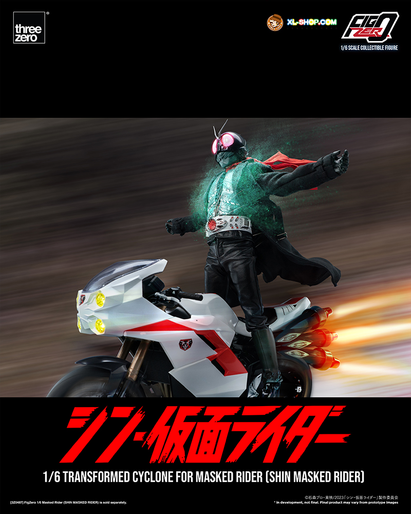 Threezero - 3Z04900W0 - FigZero 1/6 Transformed Cyclone for Masked ...