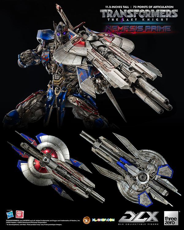Threezero - 3Z0579 - Transformers The Last Knight - DLX Nemesis Prime ...
