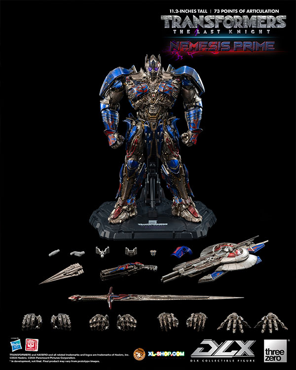 Threezero - 3Z0579 - Transformers The Last Knight - DLX Nemesis Prime (Ship Q3,2024)