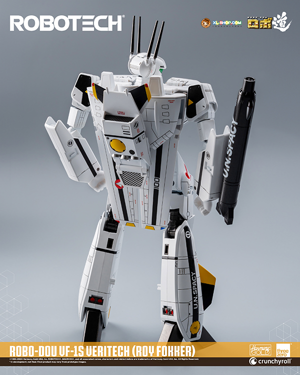 Threezero - 3Z0305 - ROBO-DOU ROBOTECH VF‐1S Veritech (Roy Fokker ...