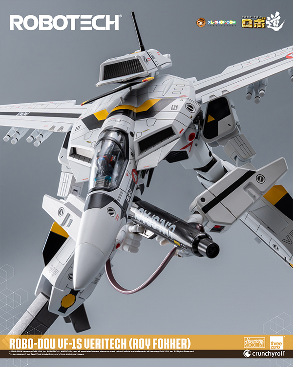 Threezero - 3Z0305 - ROBO-DOU ROBOTECH VF‐1S Veritech (Roy Fokker ...