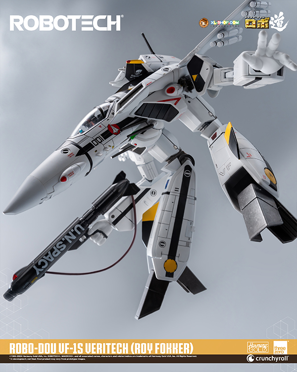 Threezero - 3Z0305 - ROBO-DOU ROBOTECH VF‐1S Veritech (Roy Fokker ...