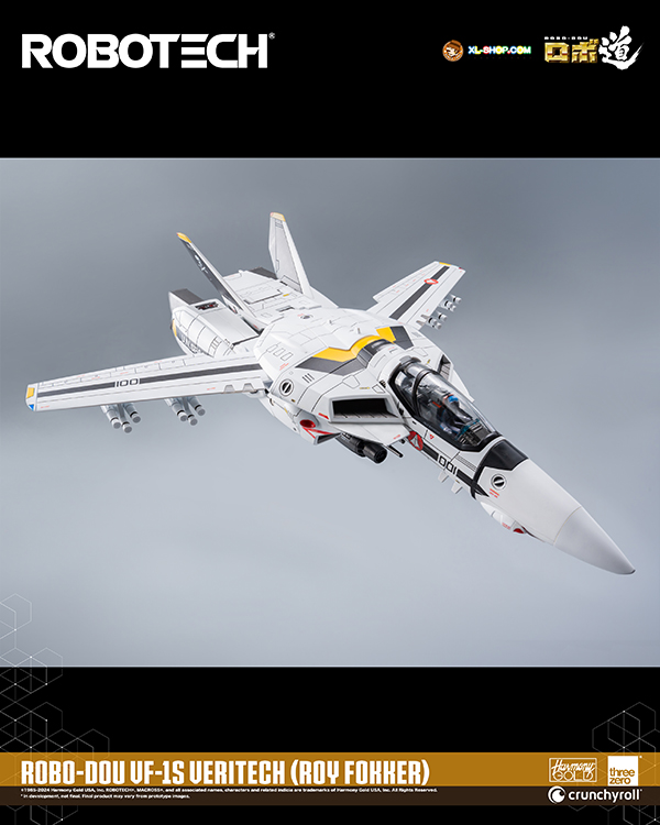 Threezero - 3Z0305 - ROBO-DOU ROBOTECH VF‐1S Veritech (Roy Fokker ...