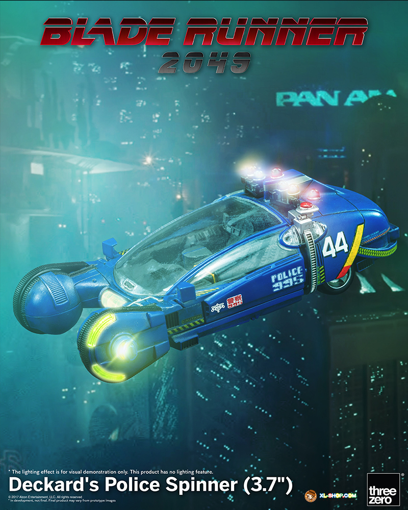 Threezero - 3Z0689 - Blade Runner 2049 - Deckard's Police Spinner (3.7 ...