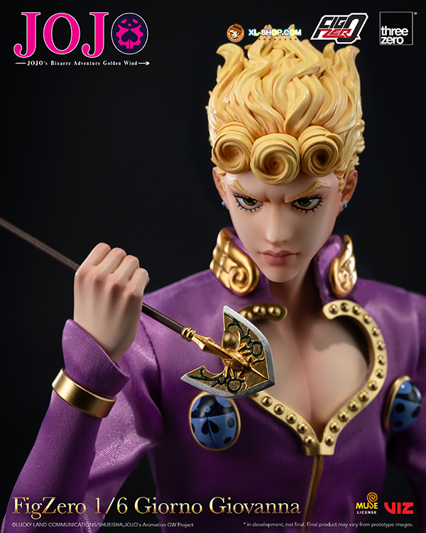 Threezero - 3Z0657 - JOJO's Bizarre Adventure: Golden Wind - FigZero 1/6 Giorno Giovanna (Ship ...