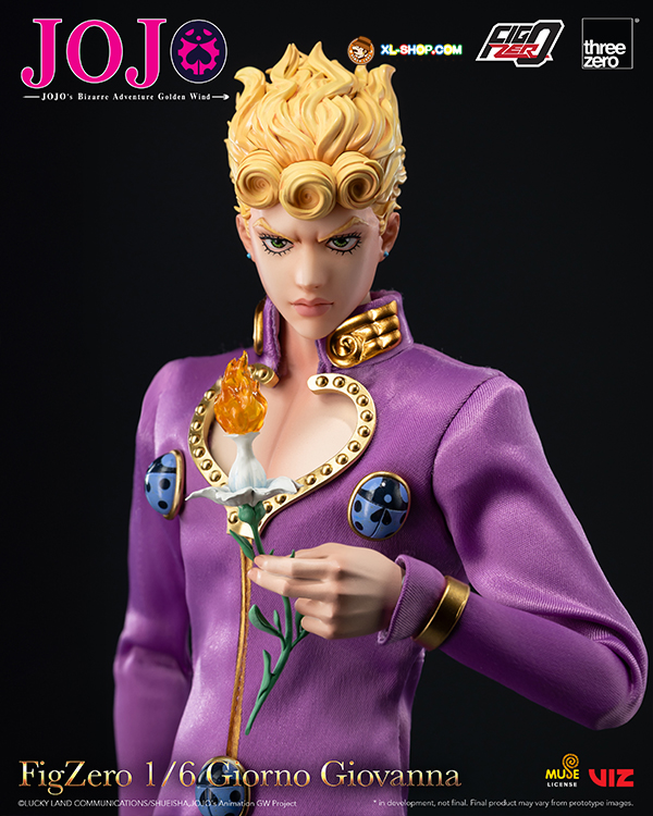 Threezero - 3Z0657 - JOJO's Bizarre Adventure: Golden Wind - FigZero 1/6 Giorno Giovanna (Ship ...
