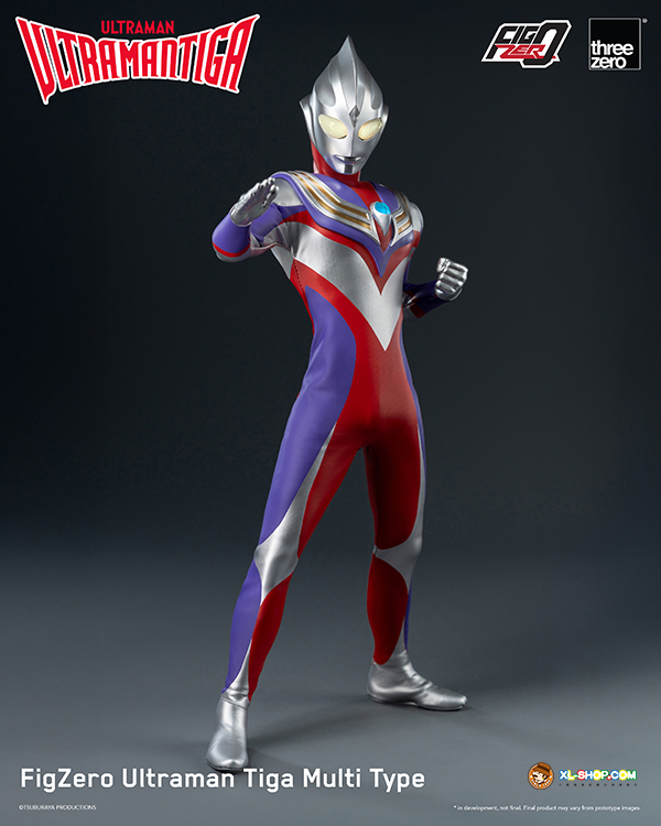 Threezero - 3Z0567 - Ultraman Tiga FigZero - Ultraman Tiga Multi Type ...