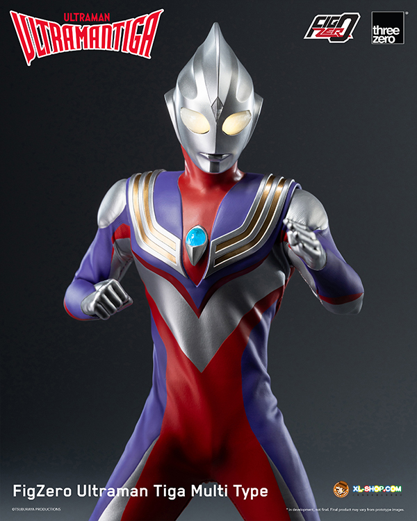 Threezero - 3Z0567 - Ultraman Tiga FigZero - Ultraman Tiga Multi Type ...