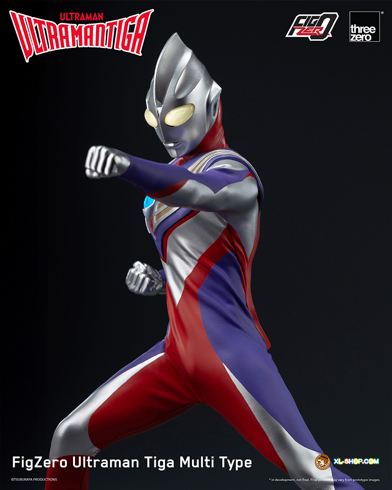 Threezero - 3Z0567 - Ultraman Tiga FigZero - Ultraman Tiga Multi Type ...