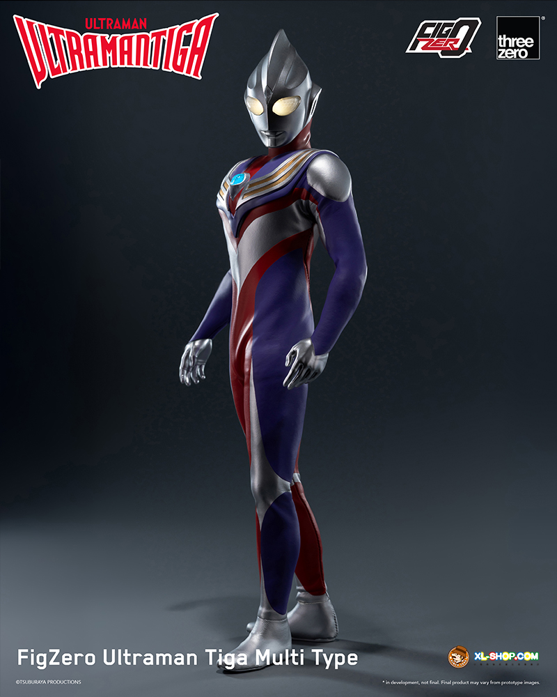 Threezero - 3Z0567 - Ultraman Tiga FigZero - Ultraman Tiga Multi Type ...