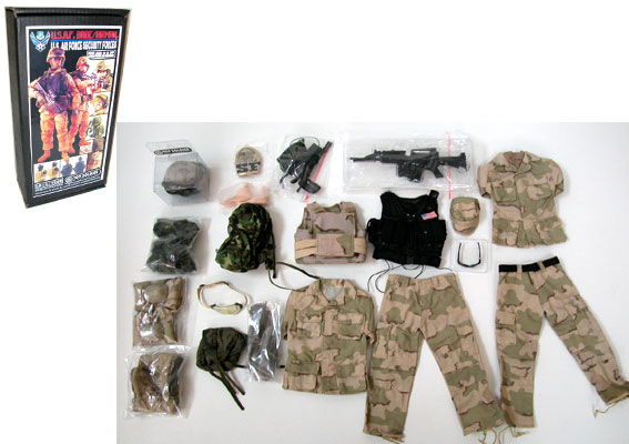 Toy Soldier - USAF Security Force Babe/Airman