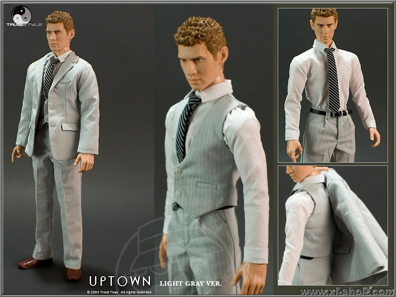 Triad Toys - Triad Style 1/6 Scale - Male Clothing - UPTOWN SUIT (Light ...