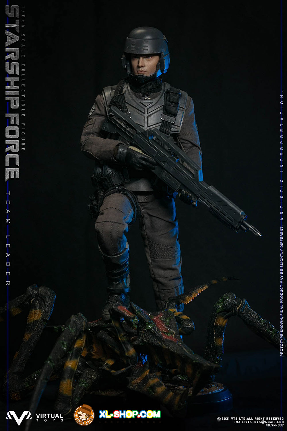 VTS TOYS - VM037DX - 1/6 Starship Force-Team Leader (Deluxe Version)