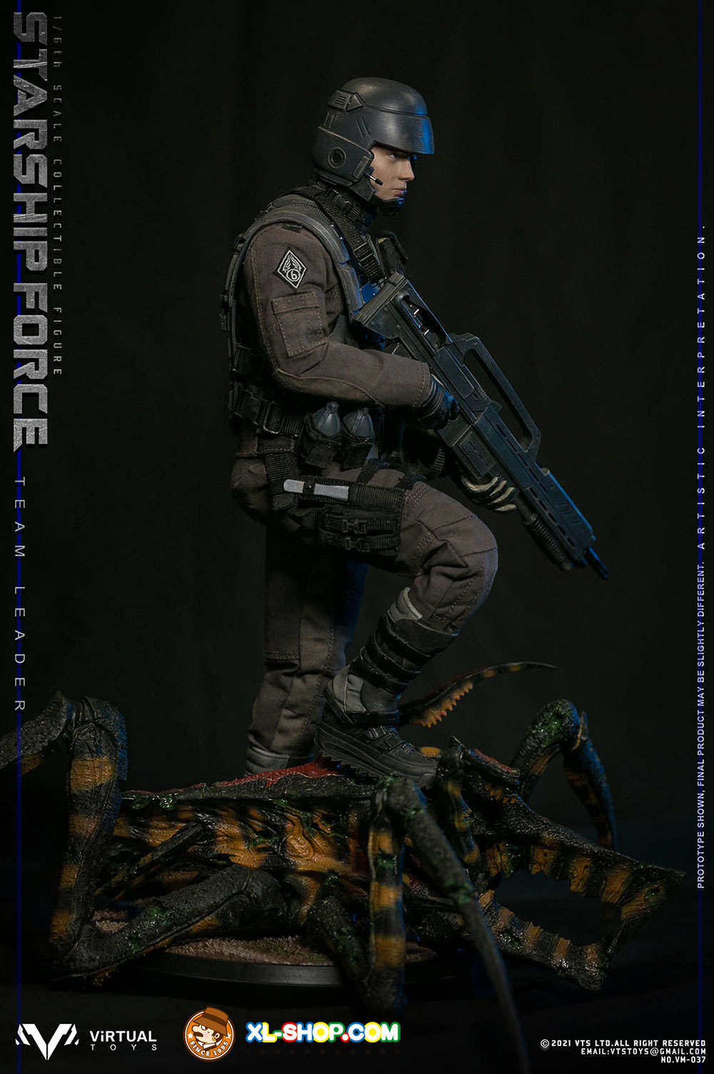 VTS TOYS - VM037DX - 1/6 Starship Force-Team Leader (Deluxe Version)