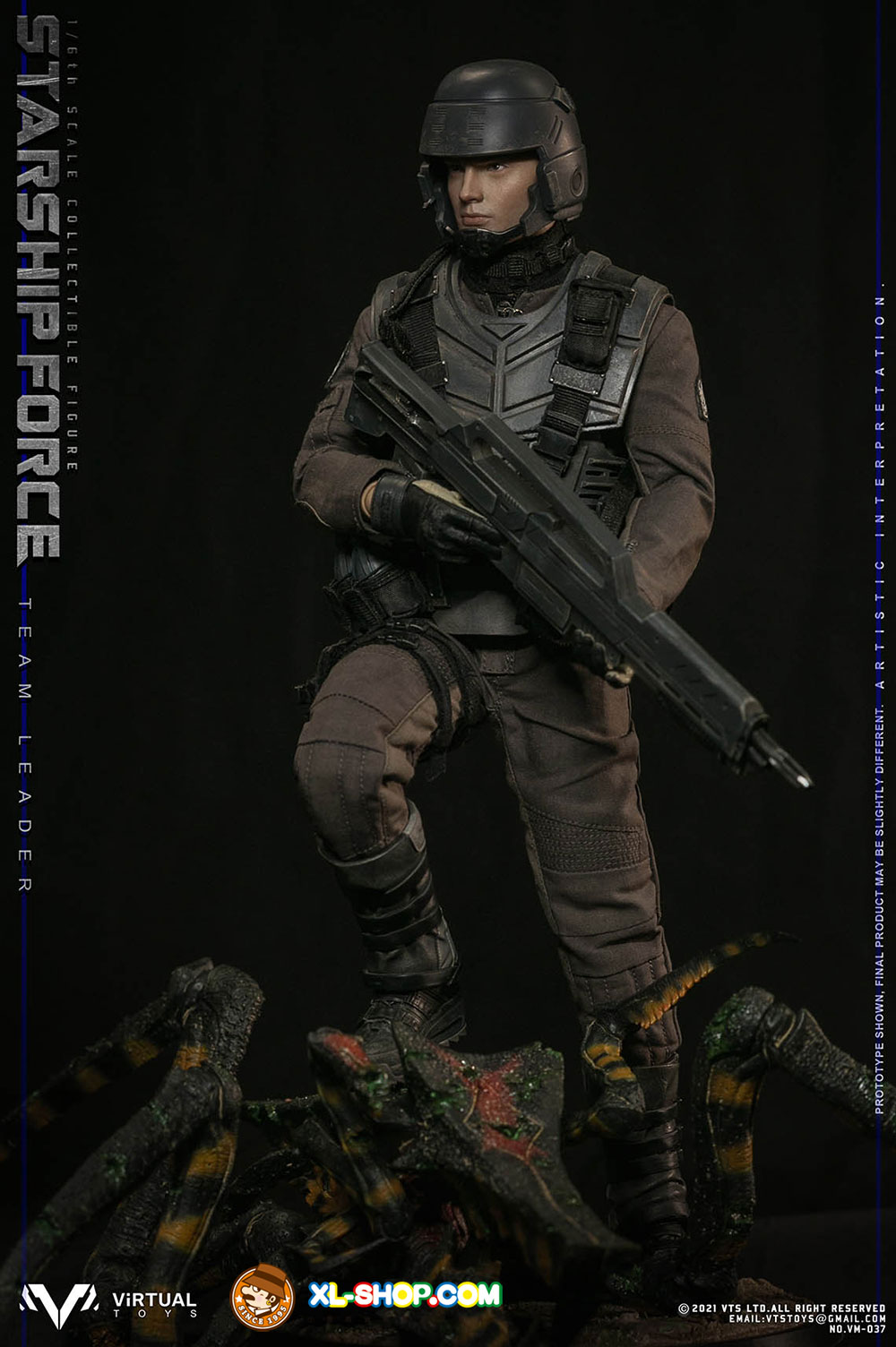 VTS TOYS - VM037DX - 1/6 Starship Force-Team Leader (Deluxe Version)