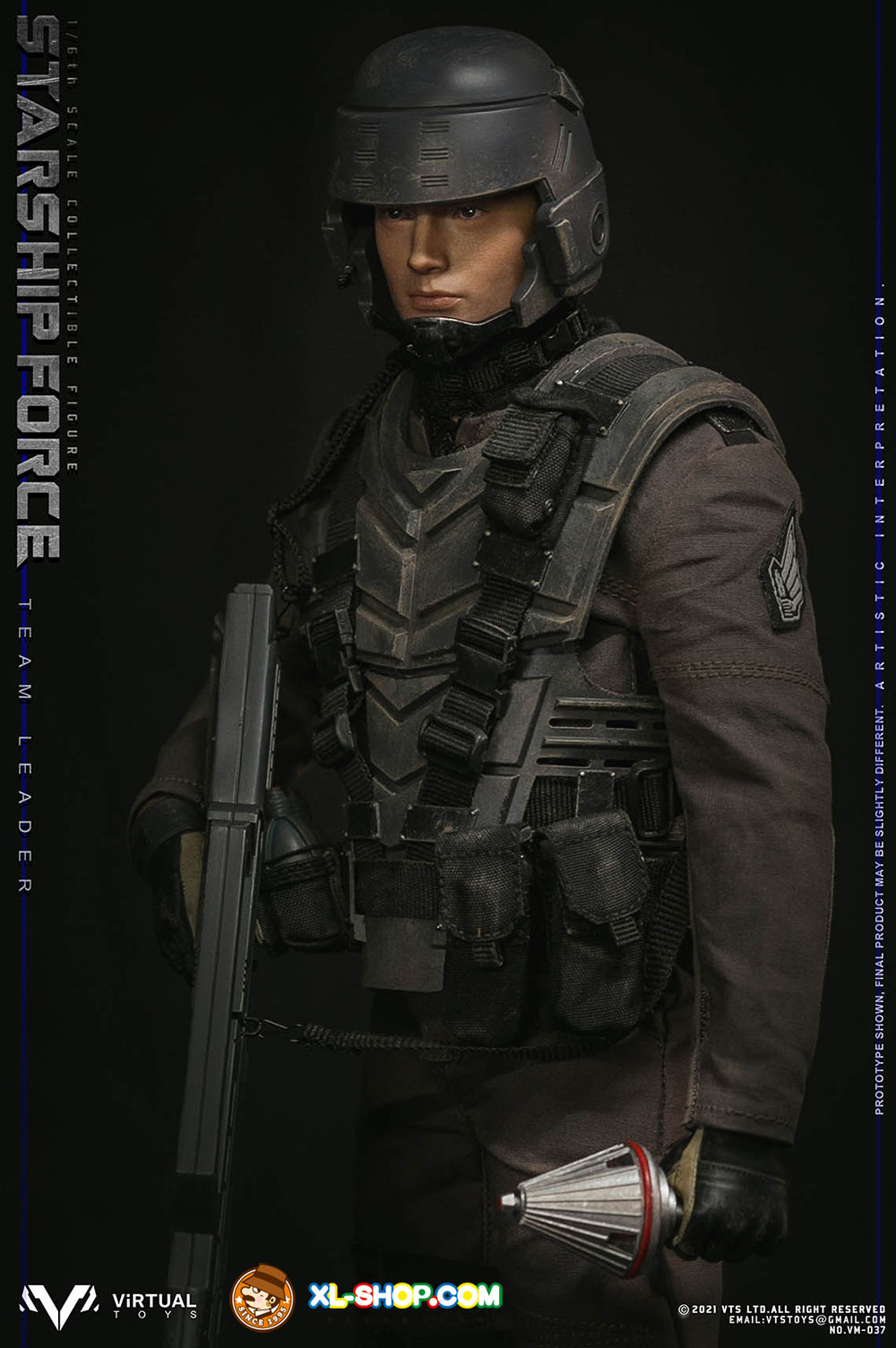 VTS TOYS - VM037DX - 1/6 Starship Force-Team Leader (Deluxe Version)