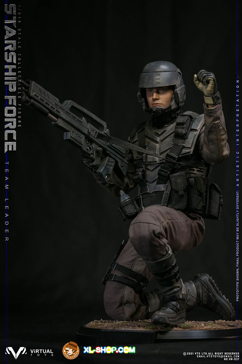 VTS TOYS - VM037DX - 1/6 Starship Force-Team Leader (Deluxe Version)