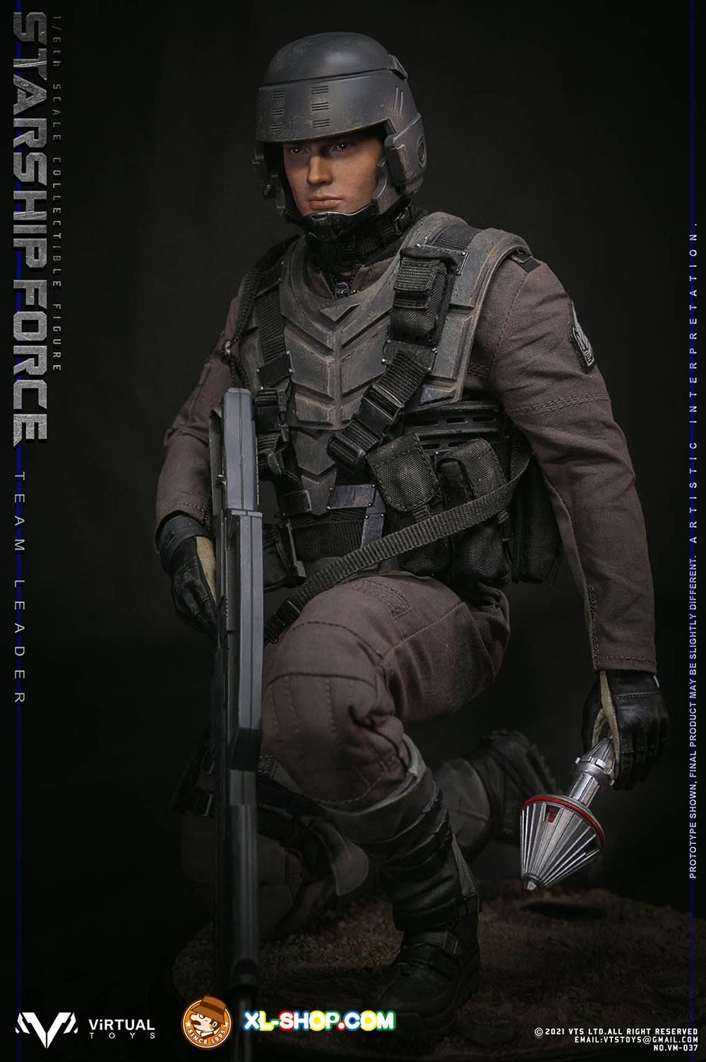 VTS TOYS - VM037DX - 1/6 Starship Force-Team Leader (Deluxe Version)
