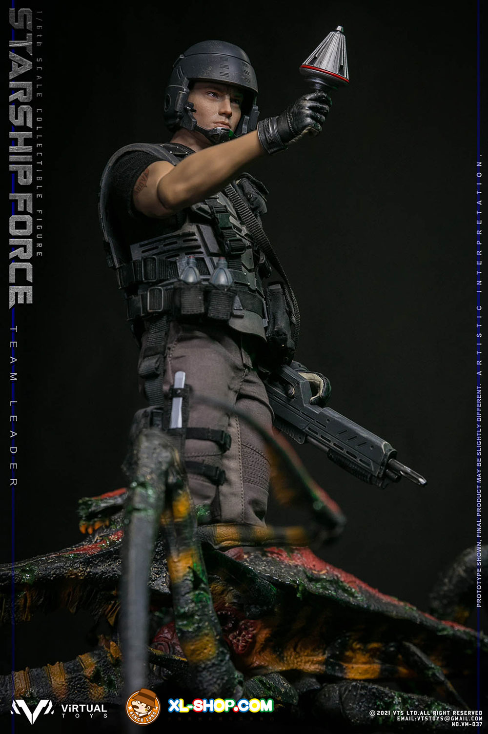 VTS TOYS - VM037DX - 1/6 Starship Force-Team Leader (Deluxe Version)