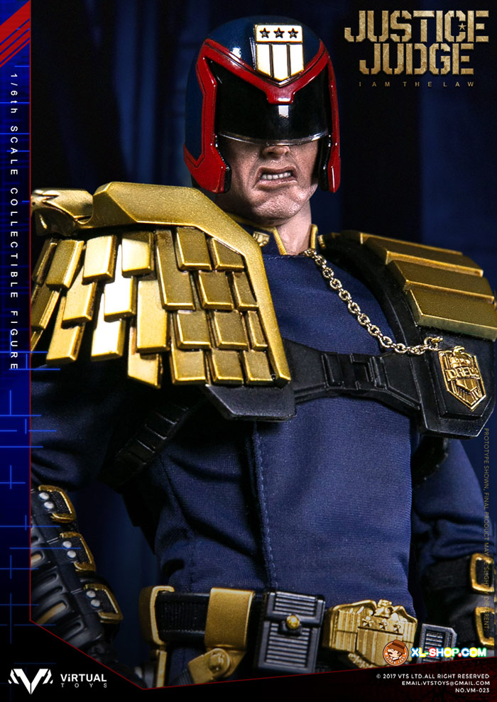 Virtual Toys - VM023 - 1/6 Justice Judge Action Figure(Ship Q1 2018)
