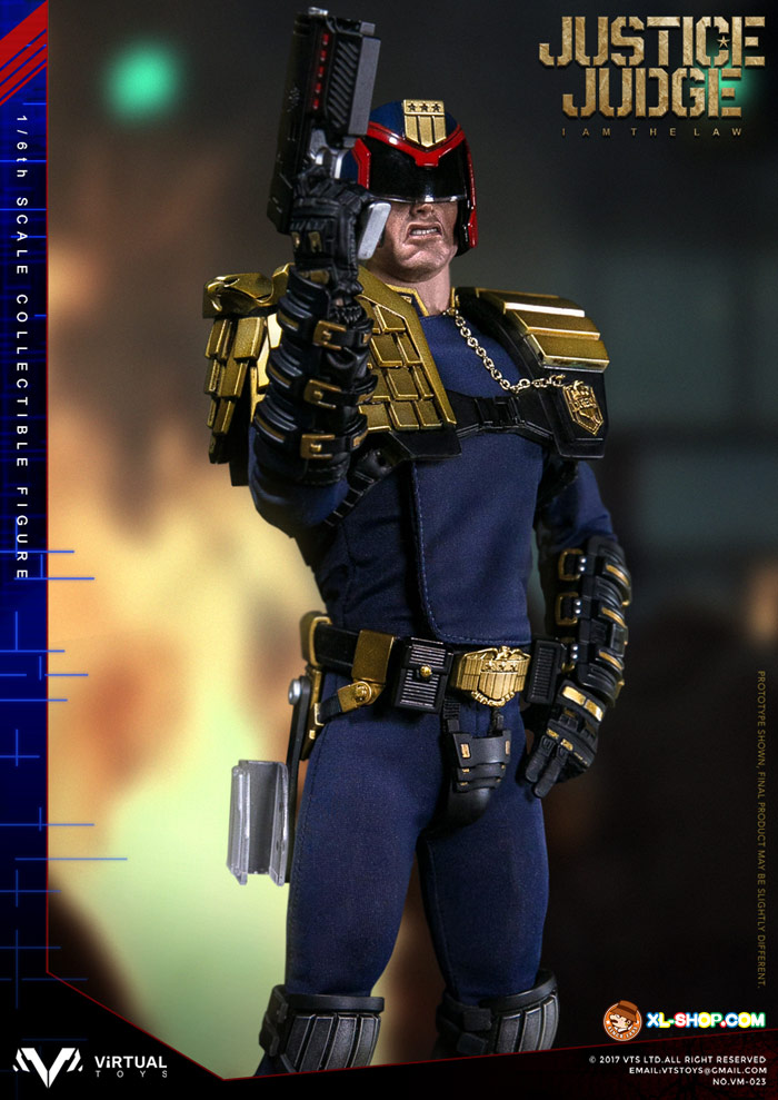 Virtual Toys - VM023 - 1/6 Justice Judge Action Figure(Ship Q1 2018)