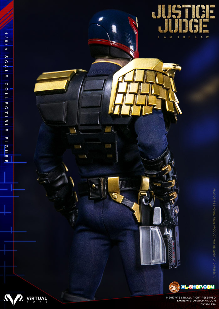 Virtual Toys - VM023 - 1/6 Justice Judge Action Figure(Ship Q1 2018)