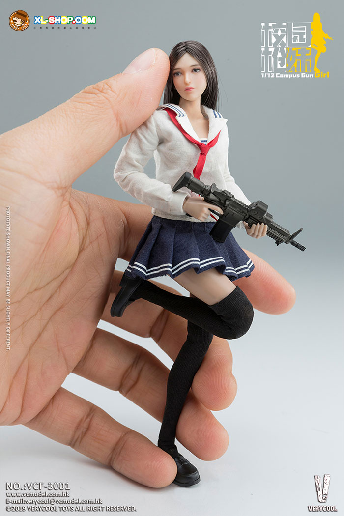 VERYCOOL - VCF-3001 - 1/12 Palm Treasure Series - Campus Gun Girl (C.G.G.)