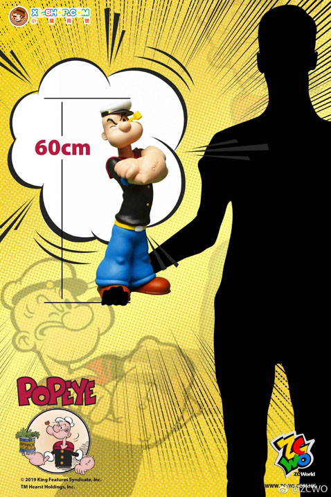 ZCWO - ZC319 - Collectible PVC Figure - 60CM Popeye [90th Anniversary Ver]