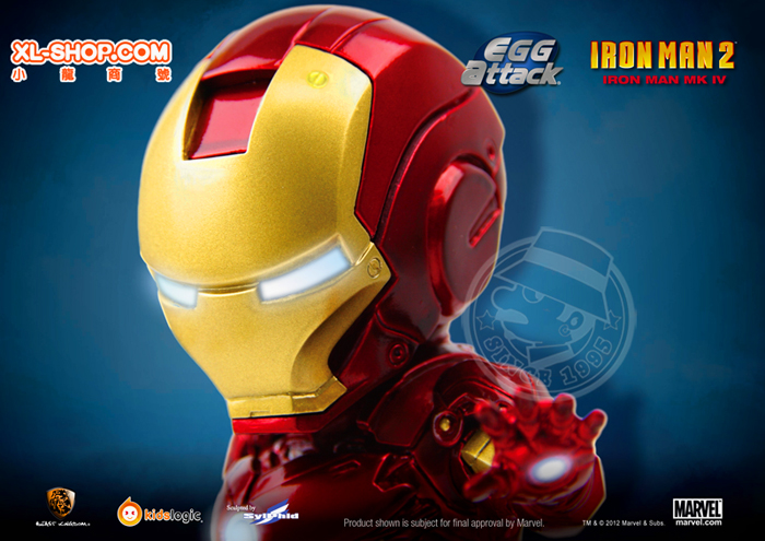 Beast Kingdom - Egg Attack EA-001 - Iron Man 2 Movie - Iron Man Mark IV ...