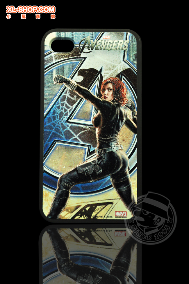 Kidslogic - i-phone 4/4S case - Avengers - Black Widow