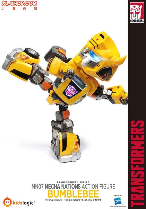 Kids Logic - Mecha Nations MN007 - Transformers G1 - Bumblebee