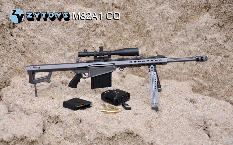 ZY Toys - 1/6 Barrett Sniper Rifle - M82A1 CQ