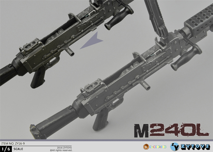 ZY Toys - ZY16-09 - 1/6 M240L Machine Gun