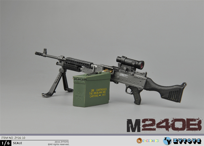 ZY Toys - ZY16-10 - 1/6 M240B Machine Gun
