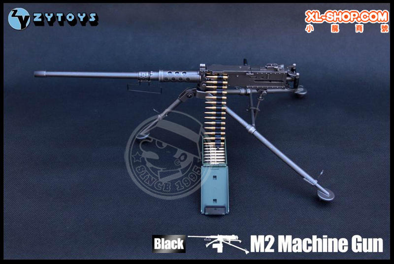 ZY Toys - 1/6 Accessories - M2 Heavy Barrel Machine Gun [Black]