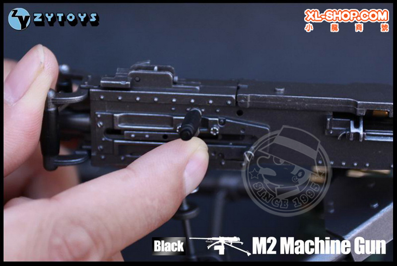 ZY Toys - 1/6 Accessories - M2 Heavy Barrel Machine Gun [Black]